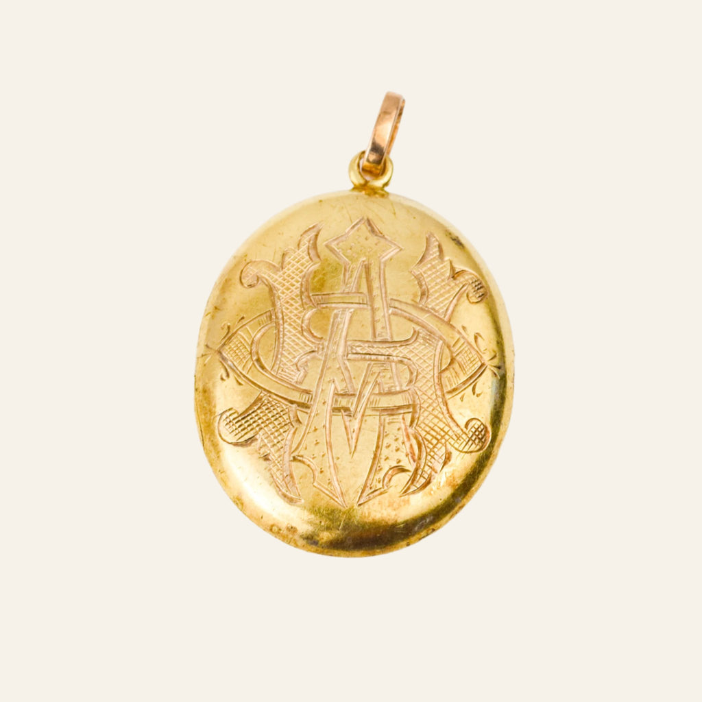 Antique 'HA' Locket – Folklor